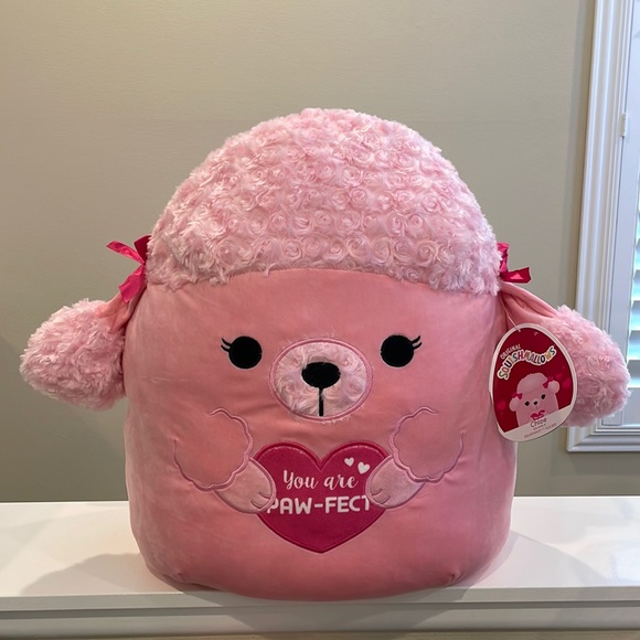 Squishmallows | Other | Nwt 6 Chloe The Poodle Valentine Squishmallow ...
